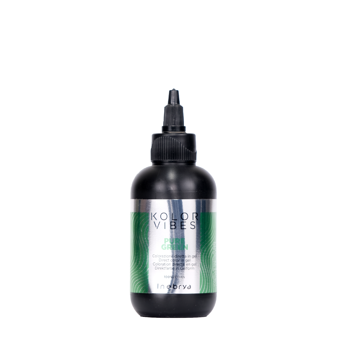 Direct color in gel Kolor Vibes - Pure Green | Inebrya