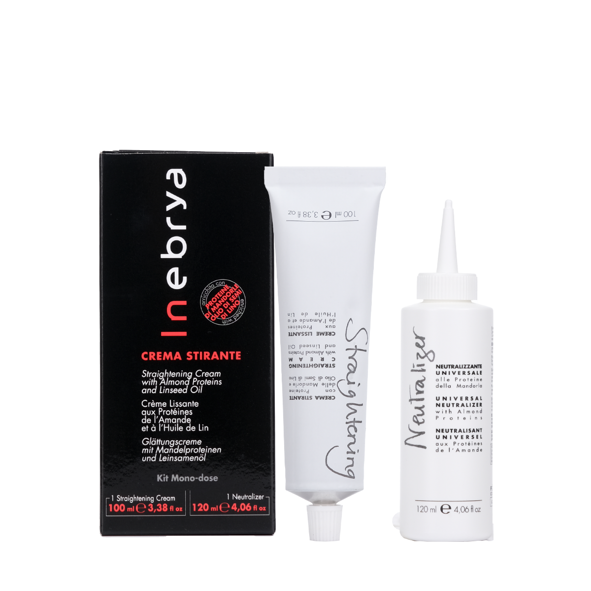 Crema stiratura monodose permanente | Inebrya